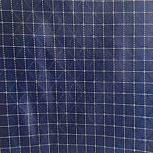 Generic 210D Lightweight Tear Resistant Blended Nylon Fabric UHMWPE, Free cropping, Tent Waterproof, Windproof, Dustproof, Airtight PU Coating 140gsm (Navy Blue)