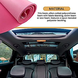 AK TRADING CO. 1/2" Thick-58 Wide Scrim Fabric TS Backed Sew Foam-Perfect for Upholstery, Car Replacement, Boat Seats, Office Furniture, and Much More-by The Yard, 1 Yard