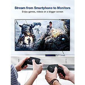 dockteck USB C to HDMI Cable, 3Ft Thunderbolt 3/4 to hdmi 4K[60Hz] Braided Cord, High-Speed HDR USB C to Hdmi Cable for MacBook Pro/Air, iPad Air 4/iPad Pro 2021/iMac/S20/XPS 15/Dell