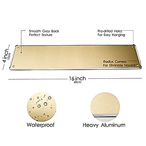 The Quack Shack Street Sign Vintage Rustic Retro Tin Sign 16x4 Inch