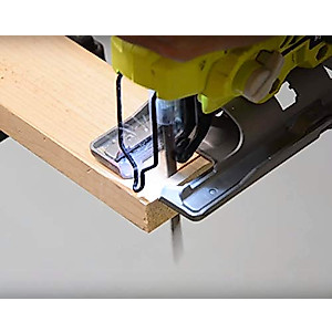 50PCS U-Shank Jigsaw Blades Set with Storage Case, Contractor Assorted HCS/HSS Jig Saw Blades for Wood, Plastic and Metal Cutting, 6T 8T 10T 12T 20T 21T