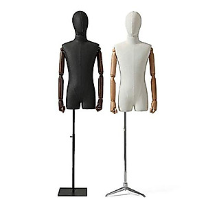 Mannequin Display Stand Male Mannequin Tailor Tailor Shop Window Display Mannequin Torso Clothing Tailor's Dummy