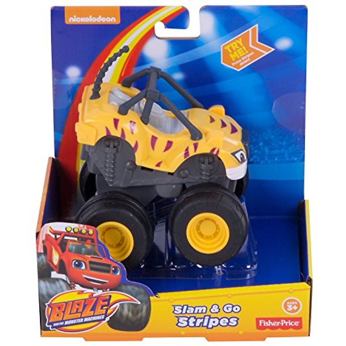 Fisher-Price Nickelodeon Blaze & The Monster Machines, Slam & Go Stripes