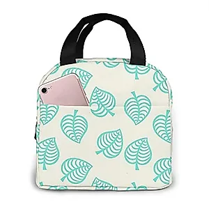 Leaves Leak Proof and Reusable refrigerated Lunch Bag - Durable Compact Office School Lunch Box for Women, Men