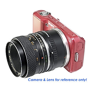Fotasy CY Lens to E-Mount Adapter, Contax Zeiss C/Y Lens to E Mount Adapter, Contax Lens EMount, Compatible with Sony a7 a7r a7s a7 II III IV a9 a9II a7c aplha 1 a6600 a6500 a6400 a6300 a6100 ZV-E10