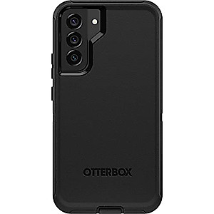 OtterBox Defender Case for Samsung Galaxy S22+, Shockproof, Drop Proof, Ultra-Rugged, Protective Case, 4X Tested to Military Standard, Black