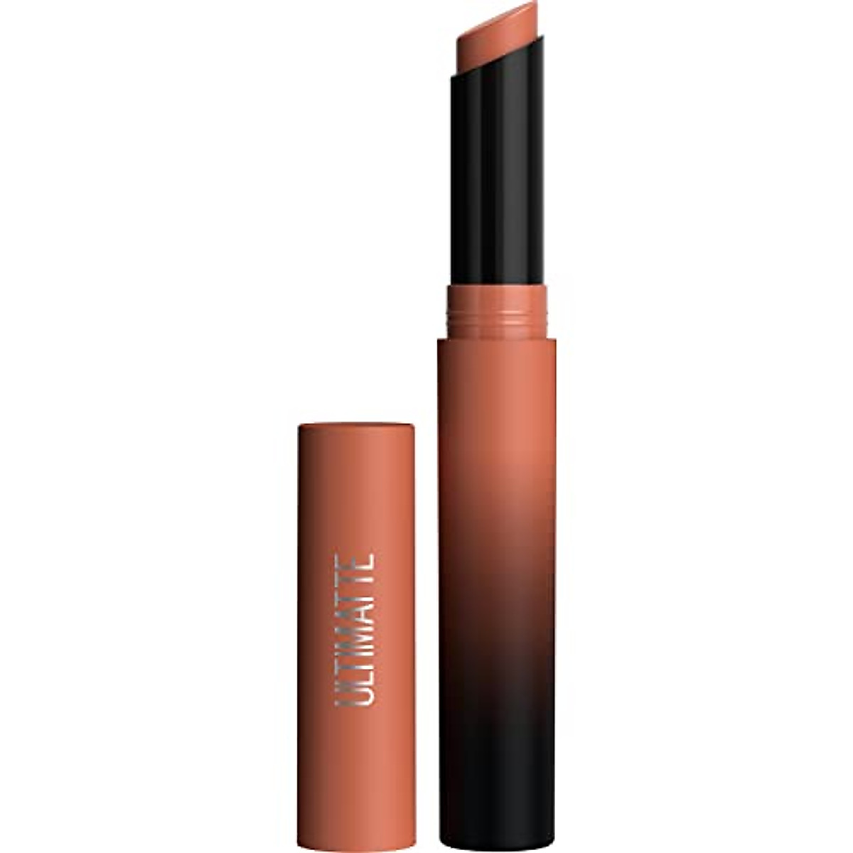 Maybelline Color Sensational Ultimatte Matte Lipstick, Non-Drying, Intense Color Pigment, More Sepia, Mid-Tone Camel, 1 Count