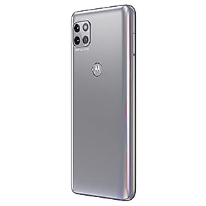 Motorola One 5G Ace | 2021 | 2-Day Battery | Unlocked | Made for US by Motorola | 6/128GB | 48MP Camera | Hazy Silver (Renewed)