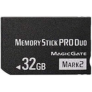 LILIWELL Original 32GB High Speed Memory Stick Pro Duo Mark2 32gb Cards PSP Game Camera Memory Card