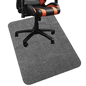 Brinman Chair Mat for Hardwood Floor,36"x48" Desk Chair Mat,Non-Slip Office Chair Mat, Computer Gaming Floor Mat for Rolling Chair, Under Desk Rug Floor Protector,Easy Clean & Flat Without Curling