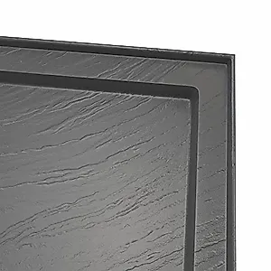 DreamLine DLT-1130600-T44 Slimline 30 in. D x 60 in. W x 2 3/4 in. Center Drain Single Threshold Shower Base in Slate Gray