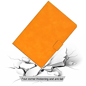 Tablet PC Case Leather Case Compatible with Samsung Galaxy Tab A8 10.5 inch 2021 (SM-X200/X205) Tablet Case, Folio Cover Multi-Angle Viewing w Card Slot Smart Cover Auto Sleep/Wake Protective Case Tab
