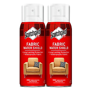 Scotchgard Fabric Water Shield, 20 Ounces (Two, 10 Ounce Cans), Repels Water, Ideal for Couches, Pillows, Furniture, Shoes and More, Long Lasting Protection