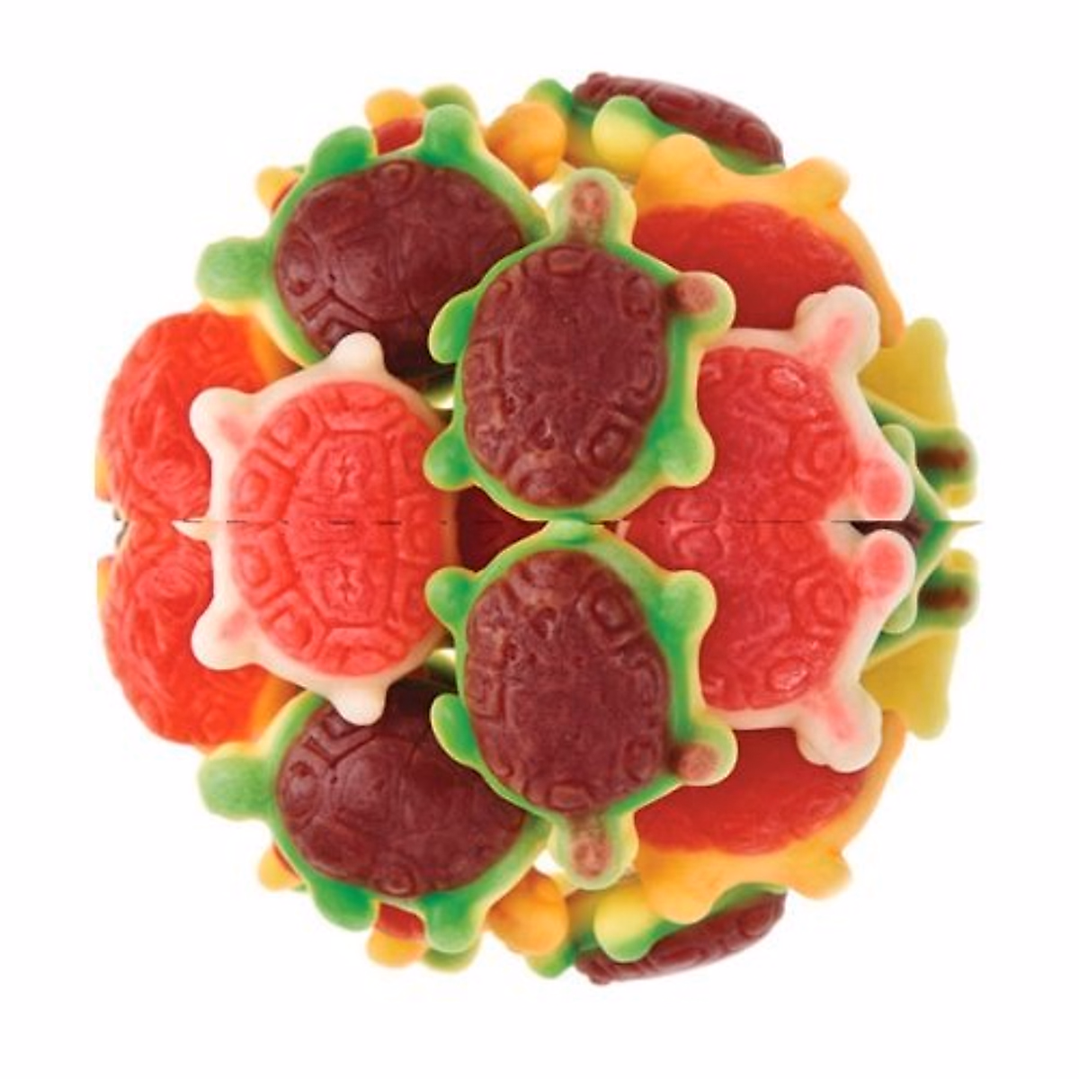 SweetGourmet Gummy Turtles Filled, 2.2 lbs