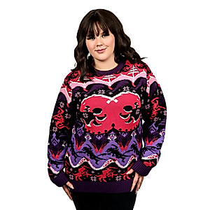 AAA Merchandise Warhammer 40,000 Tyranids Christmas Sweater (US, Alpha, Large, Regular, Regular) Multi
