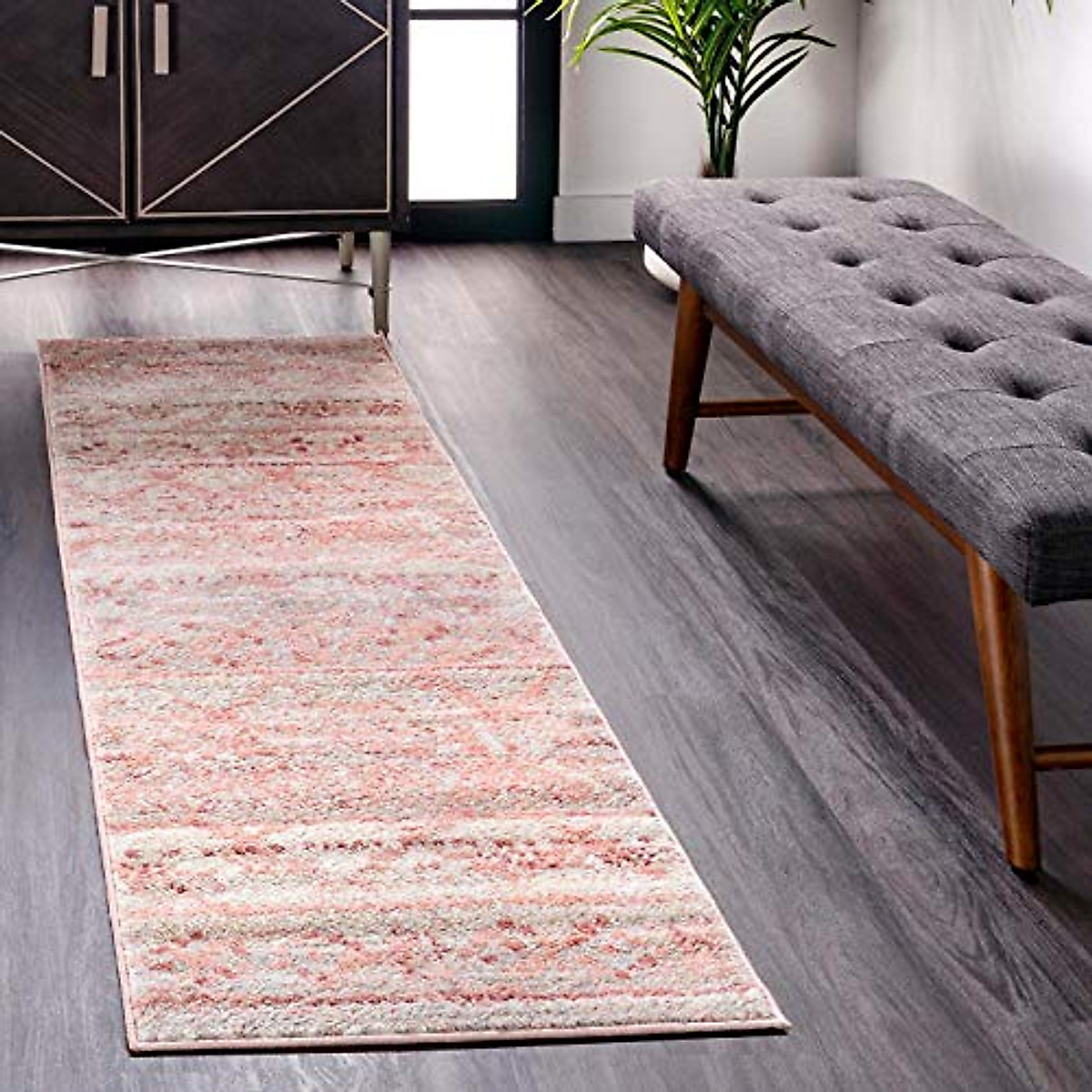 nuLOOM Transitional Moroccan Hattie Area Rug, 4' x 6', Pink