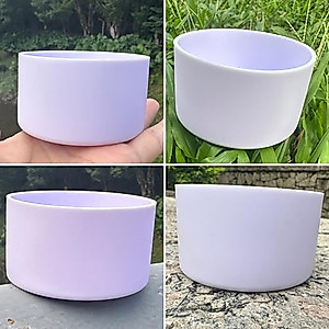 LONPARRY 2-Pack Silicone Boot for Stanley 40 30 oz Quencher Adventure Tumbler, Bottom Boot for Stanley IceFlow 30 20 oz, Stanley Cup Protector Sleeve Cover Boots for Stanley Accessories Fog