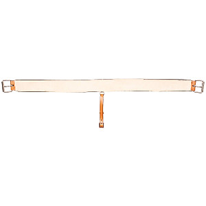 Acerugs TAN WESTERN LEATHER REAR BACK CINCH SADDLE CINCHES FLANK CINCH BACK GIRTH HORSE TACK (Standard)