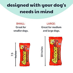 H&K for Dogs Power Plush | Roscos (Small) | Funny Dog Toy | Dog Toy with Squeaker | Dog Gift | Fun, Durable, and Safe | Squeaky Dog Toy