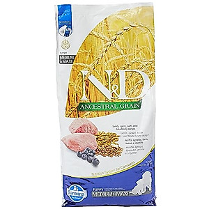 Farmina Lamb and Ancient Grains Medium/Maxi Breed Adult Dry Dog Food, 26.4 Pounds