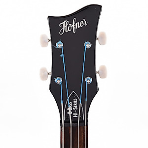 Hofner HI-BB-PE-TBK Ignition Pro Violin Bass, Transparent Black