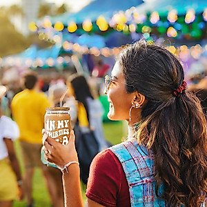 KLUBI 30th Birthday Gifts for Her - In My Thirties Era 16 Ounce Glass Cup 30th Birthday Gifts for Women In My 30s Era Gifts for Women 30s Happy 30th Birthday Decorations for Her 30 Birthday Cup