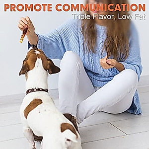 MON2SUN Dog Treats, Triple Flavor 5 Inch Chicken Liver Duck and Chicken Wrapped Rawhide Snacks for Small and Medium Dogs, 21.16 Oz (30 Count-Pack of 1)