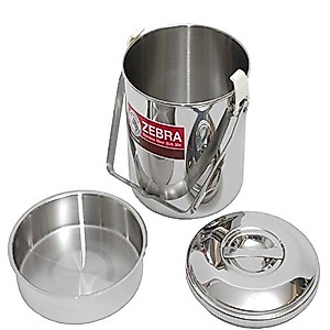 Zebra Loop Handle Pot Stainless Steel (14 cm)