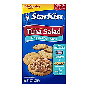 StarKist Ready-to-Eat Tuna Salad Kit, Original Deli Style