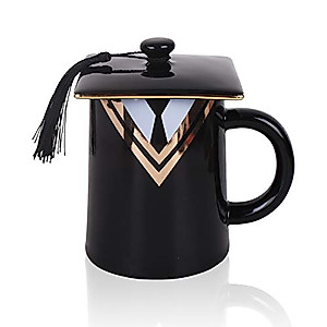 Vencer 2023 ''Happy Graduation'' Graduation Present/Bachelor's Degree Present-Graduation Cap Mug Bachelor Cap as Graduation Party Supplies,Graduation Decorations,Back to School Present,VCM-21
