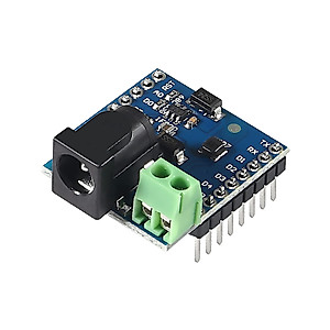 Alinan 8pcs 7-24V DC Power Shield V1.1.0 for WEMOS D1 Mini Development Board DC Power Supply Screen Module