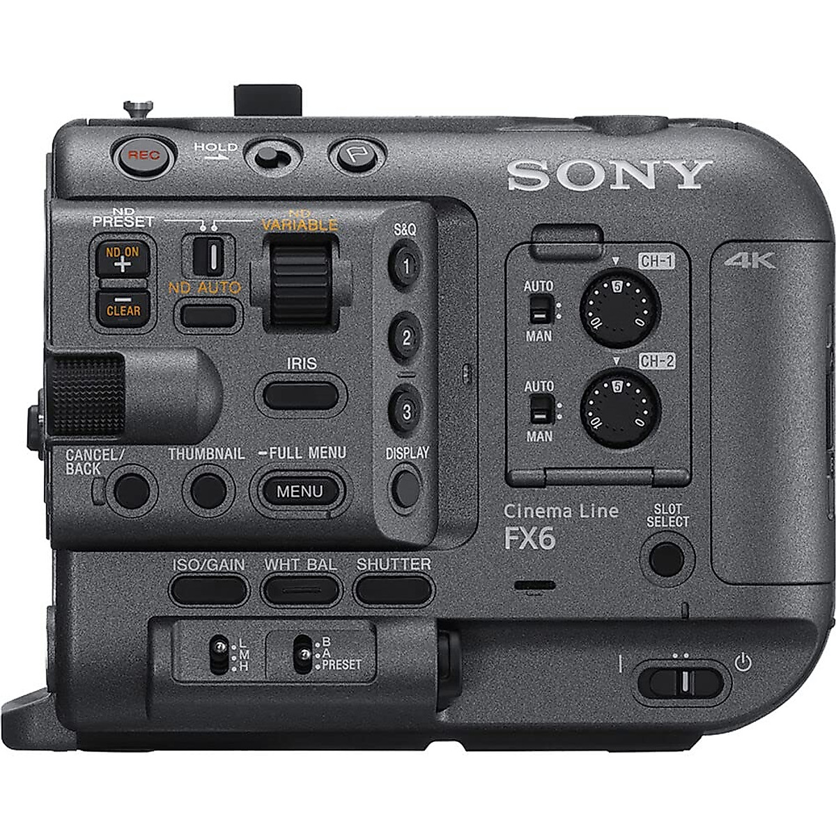 Sony FX6 Full-Frame Cinema Camera (Body Only) (ILME-FX6V) + Bag + Memory Wallet + Cleaning Kit - Starter Bundle (Renewed)