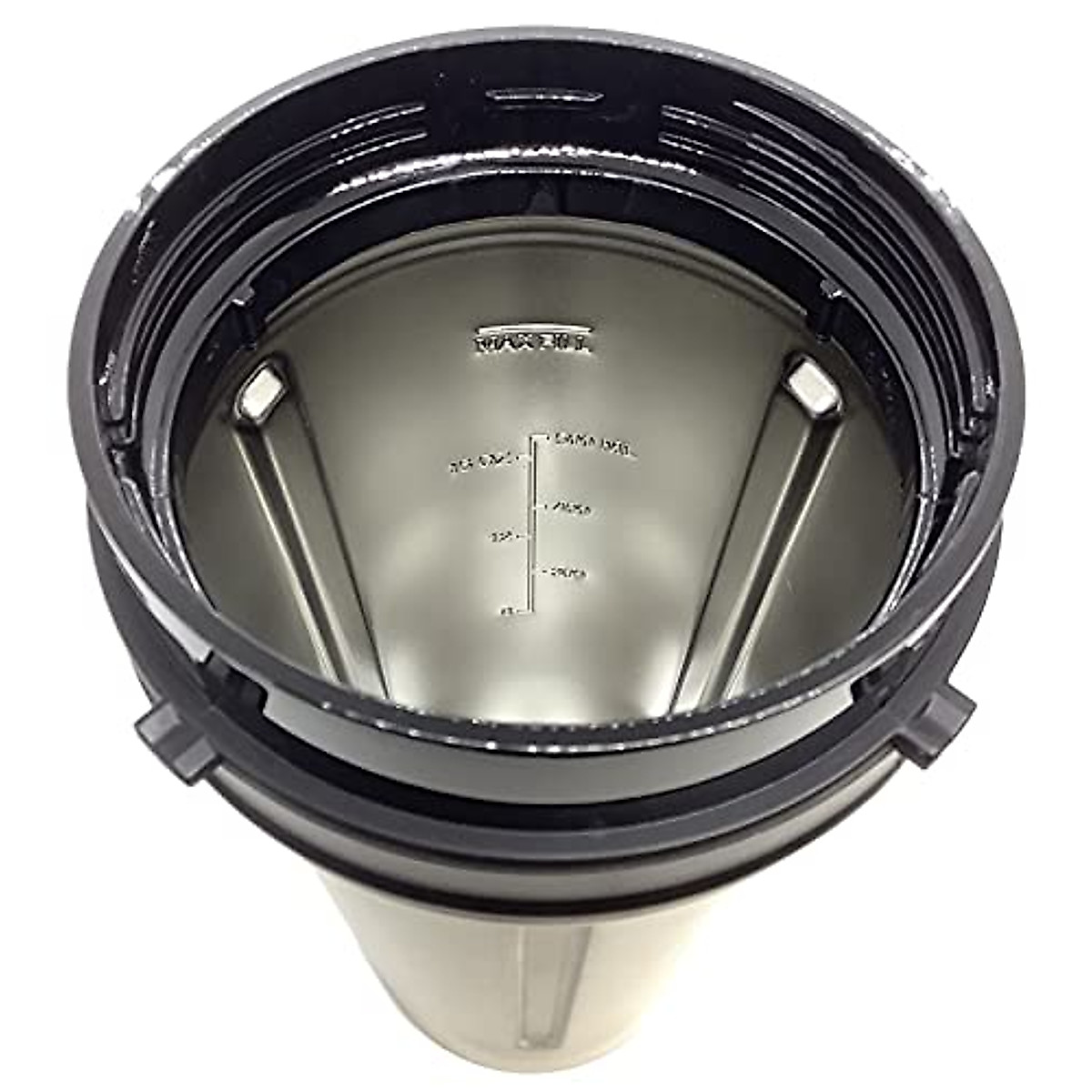 Genuine Ninja 24oz Stainless Steel Double-Wall Thermo Insulated Cup for Auto-IQ Blender, 2-Pack, Cup Only No Lid