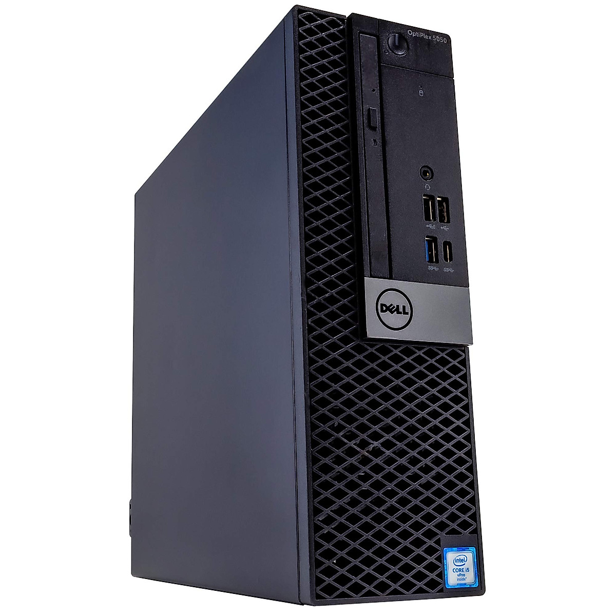 Dell Business Desktop Optiplex 5050 Desktop Computer, Intel Core i7 Quad Core, 16GB RAM, 500GB Solid State Drive, DVD, Wi-Fi, Windows 10 Pro, Periphio Wireless Keyboard, 1080p Webcam (Renewed)