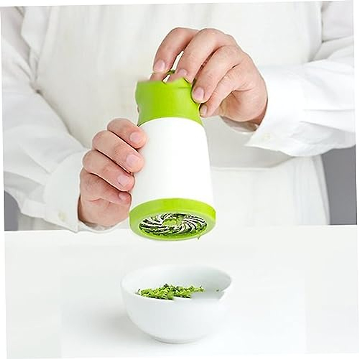 Spice Grinder Manual Herb Grinder Multifunctional Seeds Grinder with Stainless Steel Cutter Portable Grinder Food Mill for Kitchen