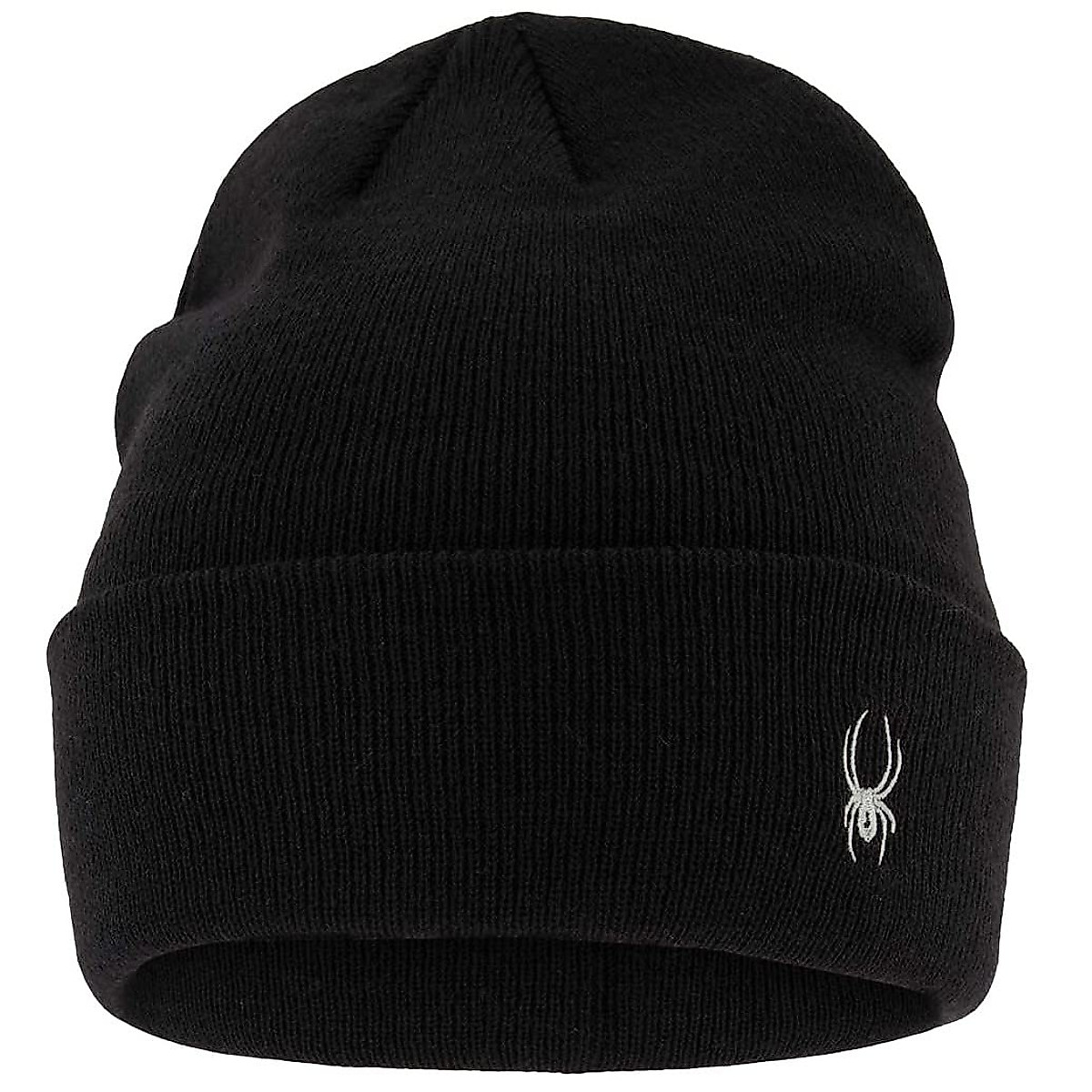 Spyder Wool Blend Beanies Hat for Men & Women | Two Packs with Inner Fleece Lined Headband | Black and Grey | One Size Fit Most