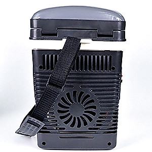 Smad Portable Thermoelectric Cooler and Wamer Car Travel Cooler, AC DC 12V, 6L