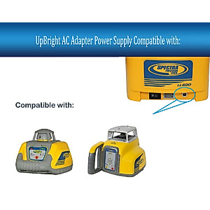 UpBright 6V AC/DC Adapter Compatible with Spectra Precision Laser Level GL422 GL422N GL522 LL100 LL400 HV LL300 N LL300S HV401 LL500 1242 1462 Trimble YT-1048A0620700U3 MW41-660 600mA Power Charger