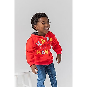 Sesame Street Elmo Infant Baby Boys Zip Up Hoodie 18 Months