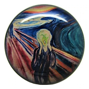 Pierced Republic The Scream Ear Plugs - Acrylic Screw-On - New - 8 Sizes - Pair (00 Gauge (10mm))