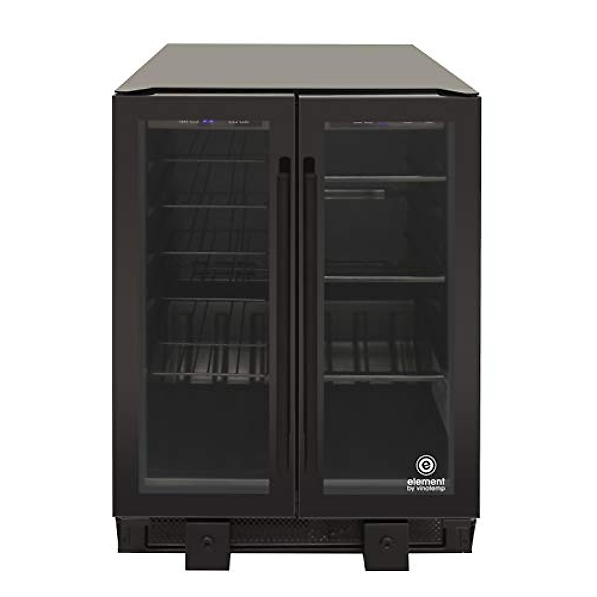 Vinotemp EL-BWC102-02 Touch Screen Beverage Wine Cooler, Black