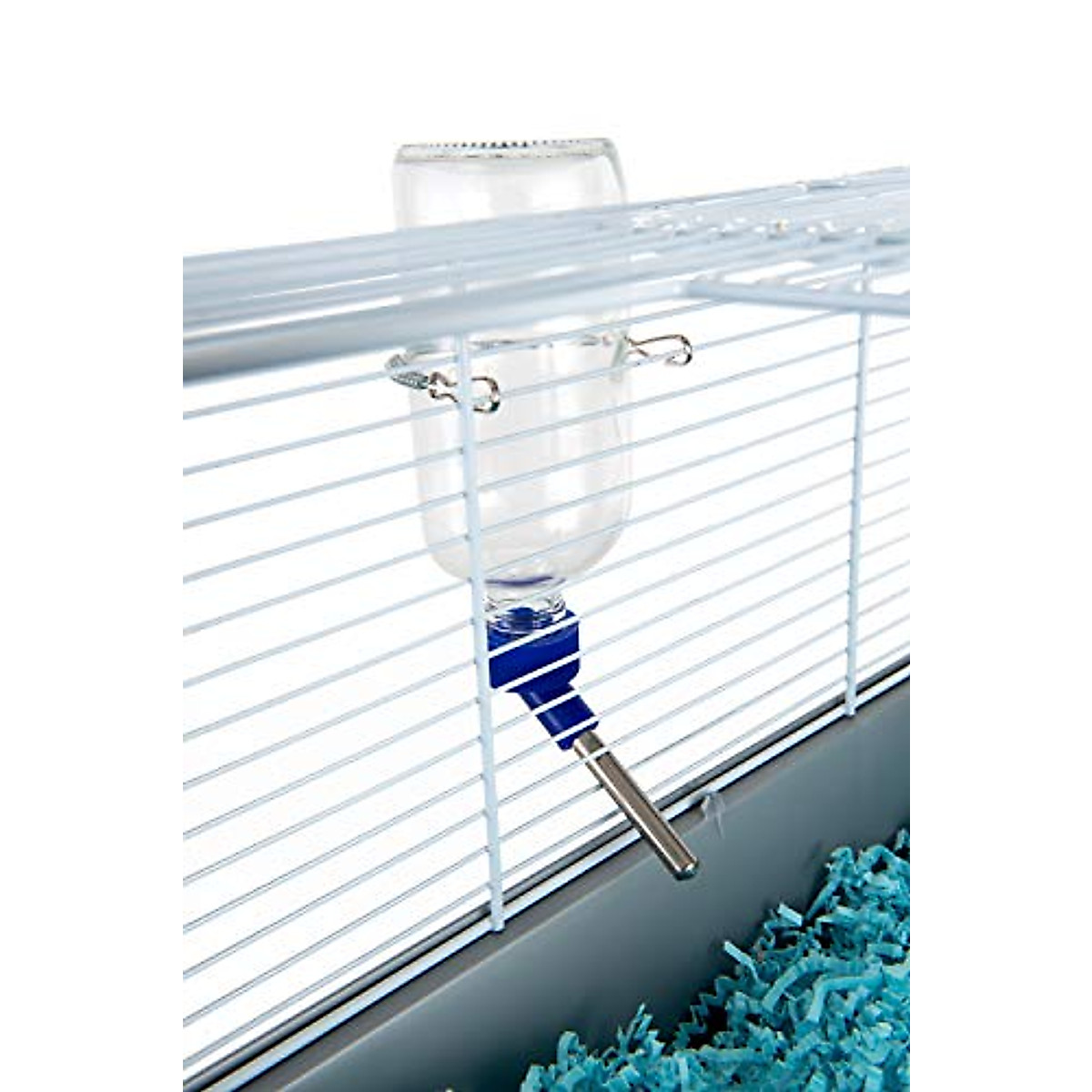 Lixit Glass Bottles for Dwarf Rabbits, Gerbils, Hamsters, Ferrets, Guinea Pigs, Chinchillas, Rats. Hamsters and Other Small Animals. (8 oz)