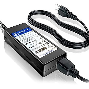 T POWER 15V Charger for Rockpals Rockpower NinjaBatt Okpro Portable Power Station 200W 250W 300W & 500 Watt Solar Generator Ac Dc Adapter Power Supply