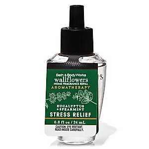 Bath & Body Works Eucalyptus Spearmint 6-Pack Wallflowers Sampler, 0.8 fl oz / 24 mL Each