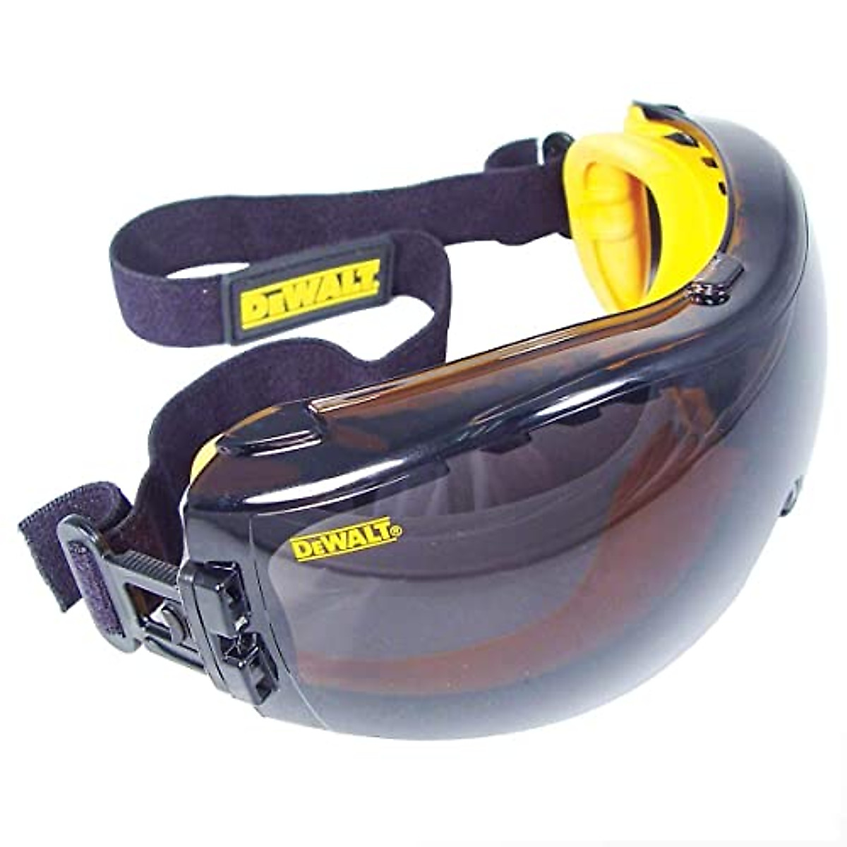 DEWALT - DPG82-21D DPG82-21 Concealer SAFETY Goggle - Smoke Anti-Fog Lens (1 Pairper Pack), Multi, One Size