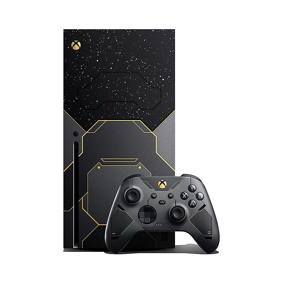 Microsoft Xbox Series X - Halo Infinite Limited Edition + 1 Wireless Controller - Backward Compatible with Thousands of Games, 16GB GDDR6 Memory, True 4K Gaming, Up to 120 FPS w/Tivdio 4K HDMI Cable