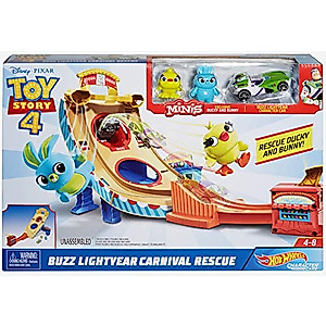 Hot Wheels Toy Story Buzz Lightyear Carnival Rescue