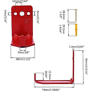 Fire Extinguisher Mount up to 20 lb Extinguishers