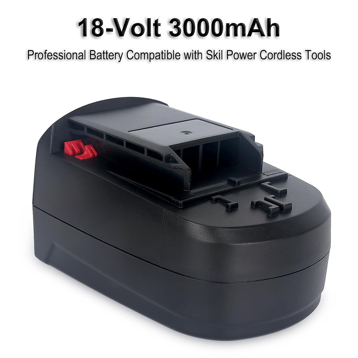 Biswaye 2Pack 18V Battery SB18C SB18A SB18B Compatible with Skil 18V Ni-Cd Cordless Tools 2810 2888 2887 2895 2897 2898 4570 5850 5995 7305 9350, 3.0Ah