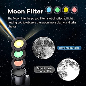Upgraded Telescope HD 400/70mm Telescope for Kids Adults Refractor Astronomy Telescope - Watching The Moon, Bird Watching, Viewing The Natural Scenery, Viewing The City Scenery, Watching The Animals